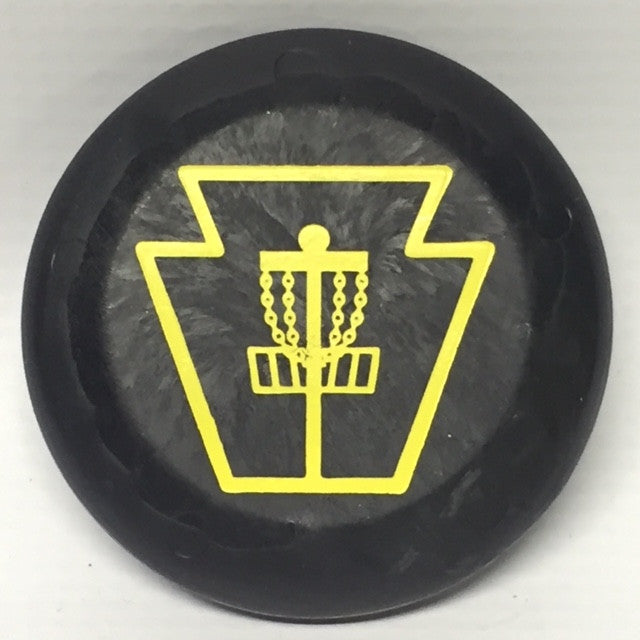 Zing Pico Can Topper Mini - D-town Stamp — D-town Disc Golf